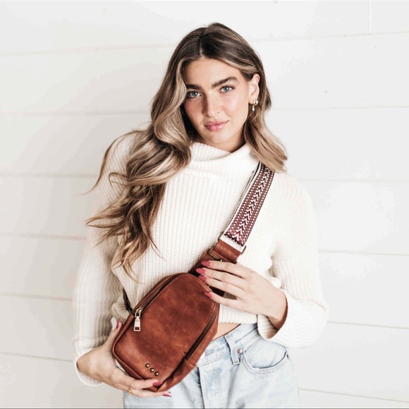 Pretty Simple | Bags | Jordan Sling Bagdark Chestnut | Poshmark